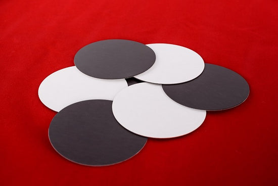 1" Adhesive Magnetic Peel and Stick Circles for Magnet Crafts, Photos ...